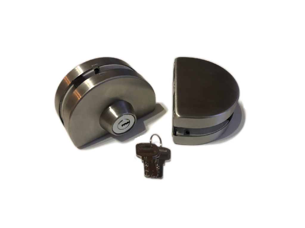 Centre Patch Lock and Housing for Glass Doors with thumbturn and keys (US20) – KBA Supplies